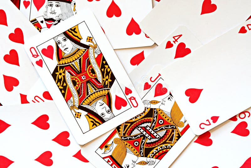 Playing cards pile stock image. Image of lucky, pile, suits - 4539051