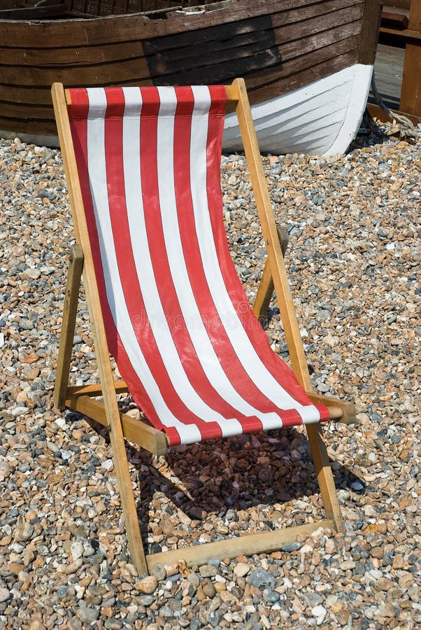 Deck Chair stock photo. Image of chair, sussex, vacation - 8431506