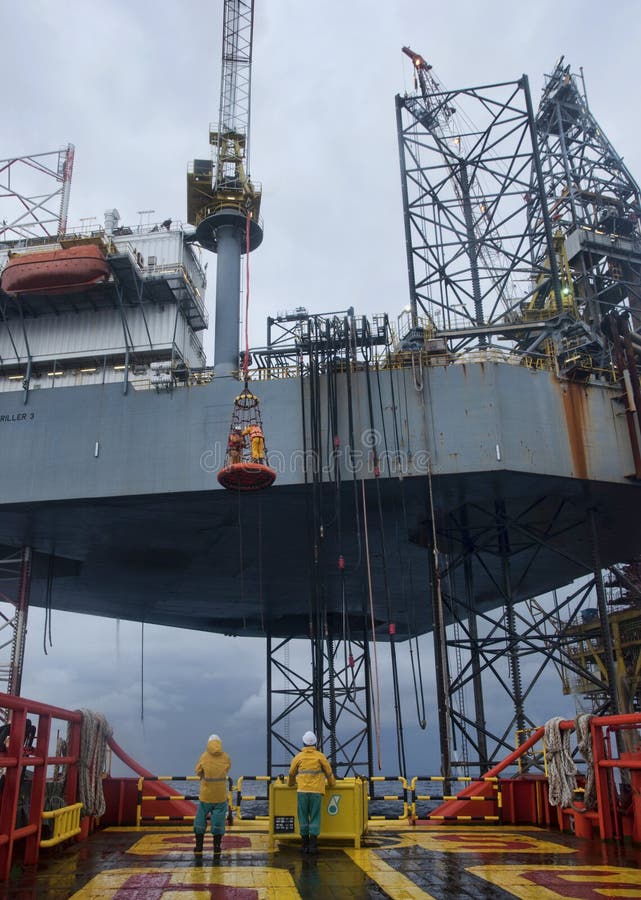 Deck crew working on deck editorial photography. Image of construction ...