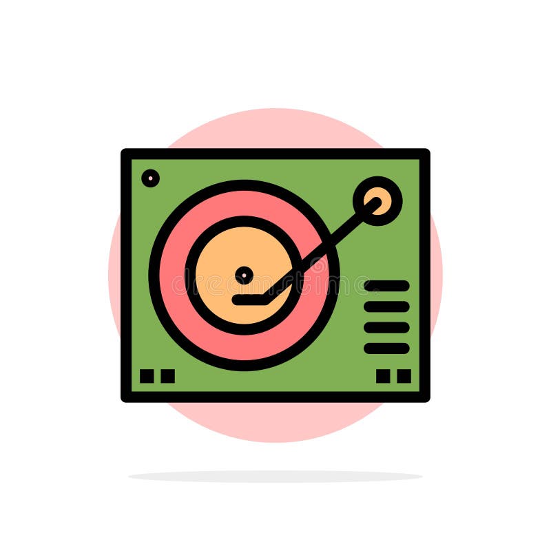 Deck, Device, Phonograph, Player, Record Abstract Circle Background ...