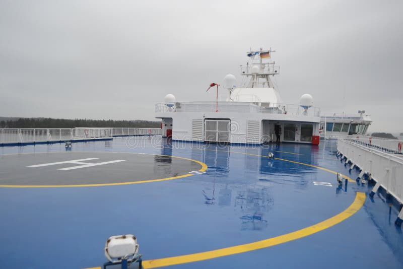 Deck of a ferry stock image. Image of europe, ship, ferry - 36812171