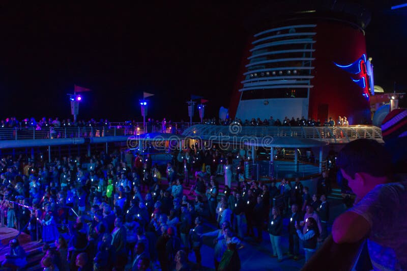 Deck party editorial stock photo. Image of logo, disney - 201414423