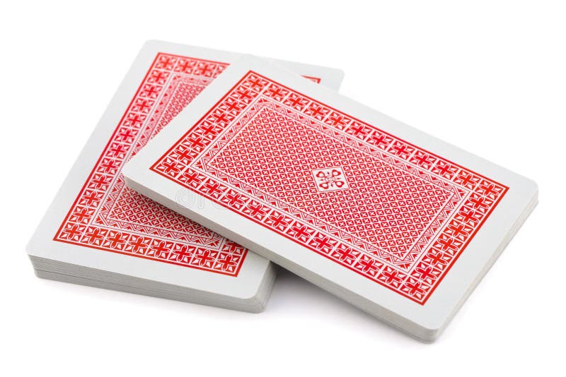 A Deck Of Playing Cards Face Down Stock Image - Image of kings, rules ...