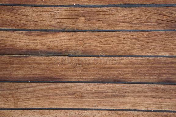 The Deck is on the Ship. Wood Texture. Surface. Brown Stock Image ...