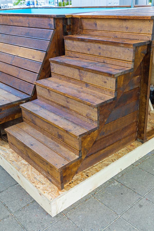 Deck Stairs stock image. Image of europe, platform, steps - 194437185