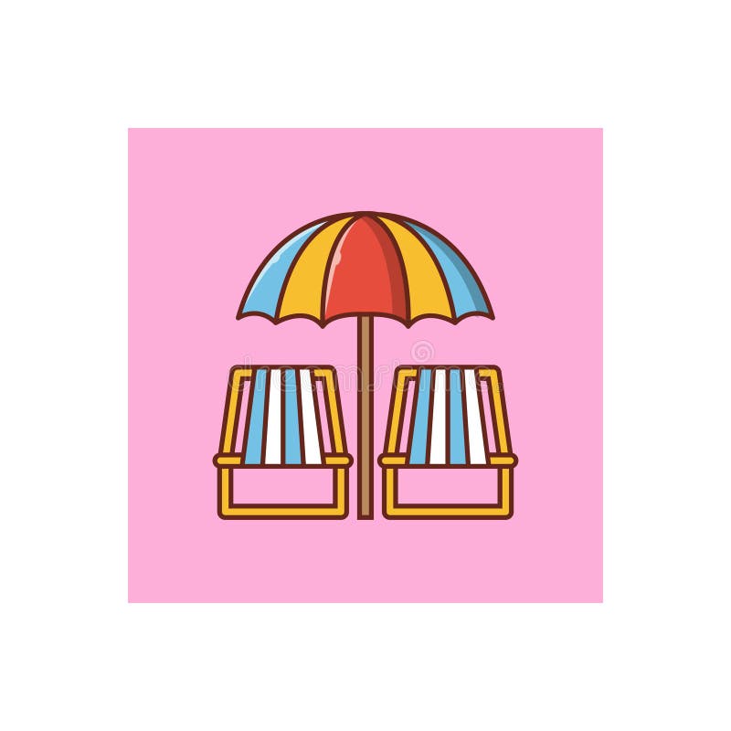 Deck Vector Flat Colour Icon Stock Vector - Illustration of isolated ...