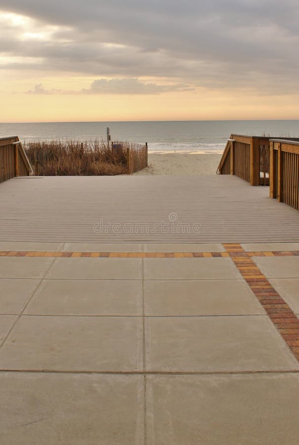 Deck view stock image. Image of sunset, space, ocean - 23465537