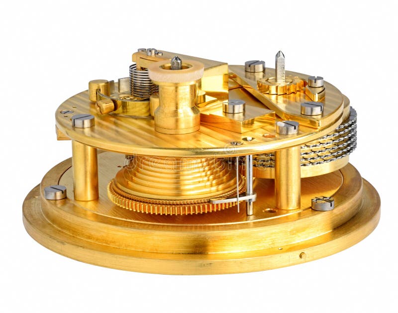 Deck Watch Chronometer Mechanism Stock Photo - Image of watch ...