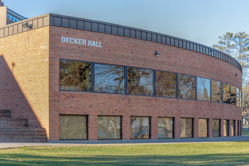 Decker Hall on the Campus of Bemidji State University Editorial Stock ...
