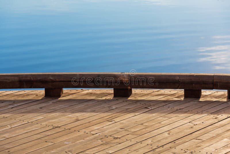 Decking Edge stock photo. Image of water, deck, sunny - 165210638