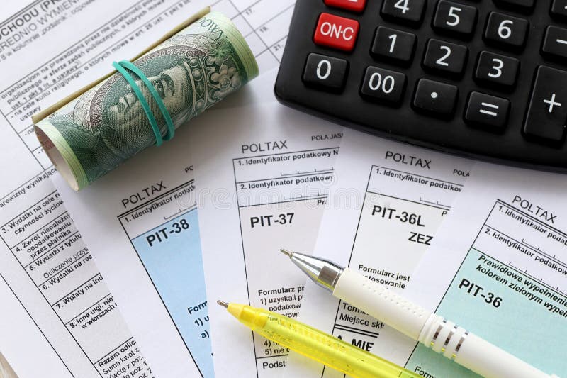 Declaration of the Amount of Earned Income or Incurred Loss, PIT-36 ...