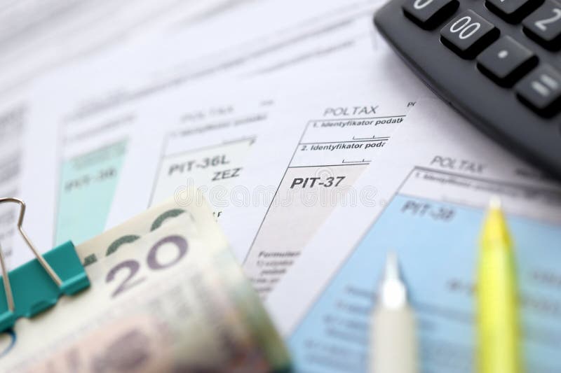 Declaration of the Amount of Earned Income or Incurred Loss, PIT-36 ...