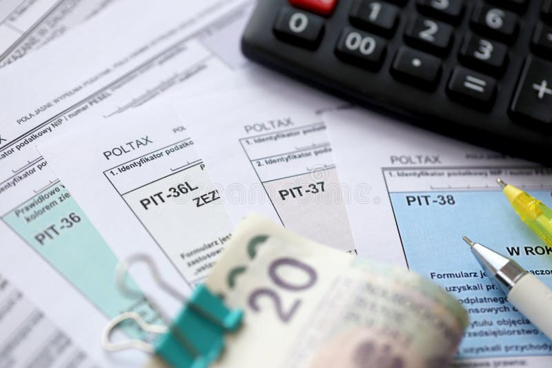 Declaration of the Amount of Earned Income or Incurred Loss, PIT-36 ...