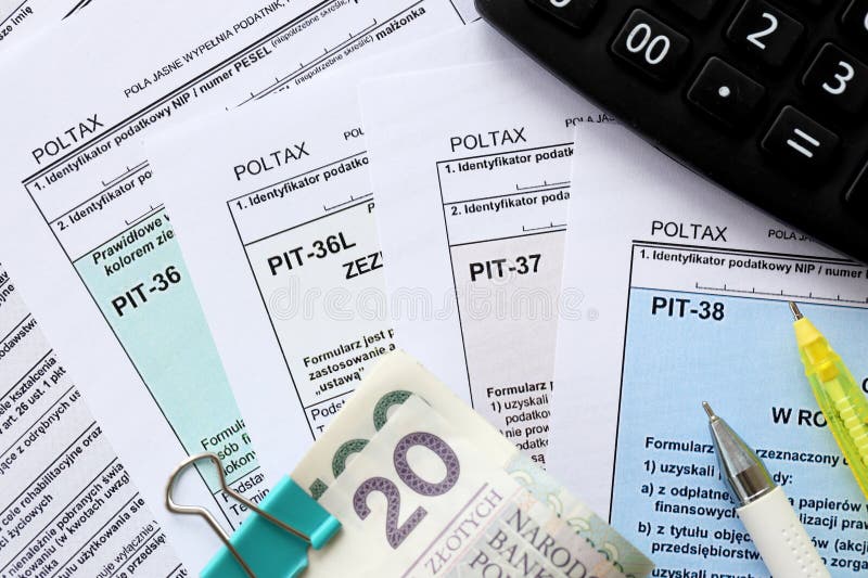 Declaration of the Amount of Earned Income or Incurred Loss, PIT-36 ...