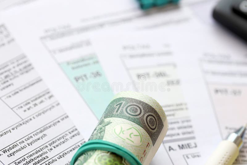 Declaration of the Amount of Earned Income or Incurred Loss, PIT-36 ...