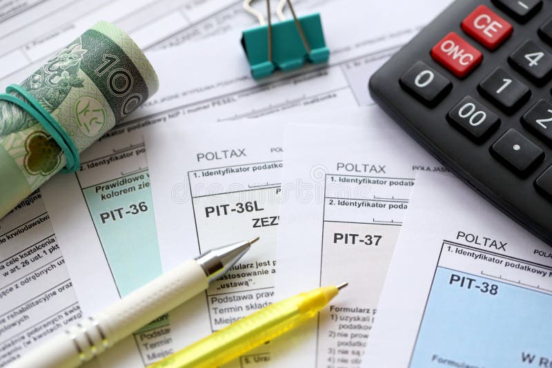 Declaration of the Amount of Earned Income or Incurred Loss, PIT-36 ...