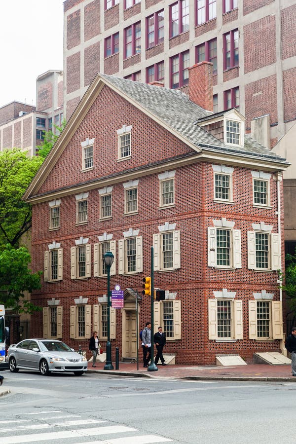 Declaration House in Philadelphia Editorial Photo - Image of ...