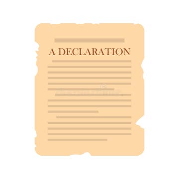 Declaration Icon Stock Illustrations – 6,852 Declaration Icon Stock ...