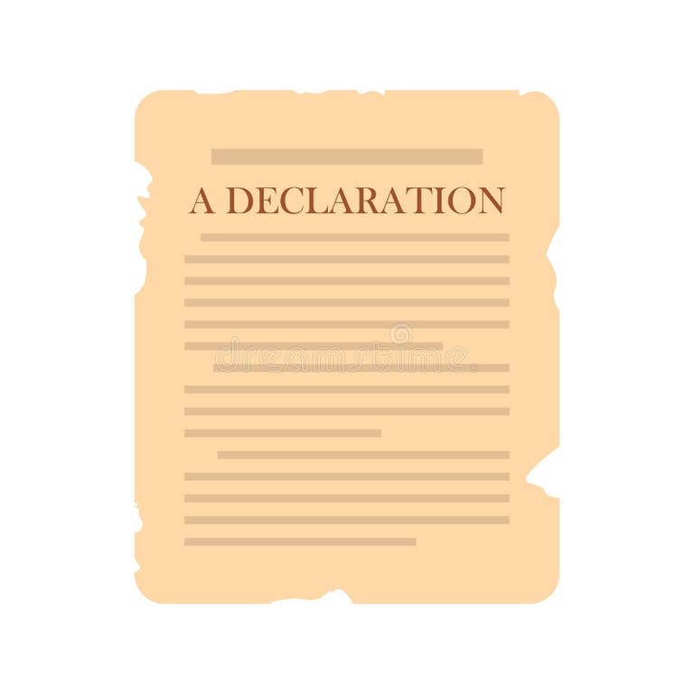 Declaration Icon Stock Illustrations – 6,852 Declaration Icon Stock ...