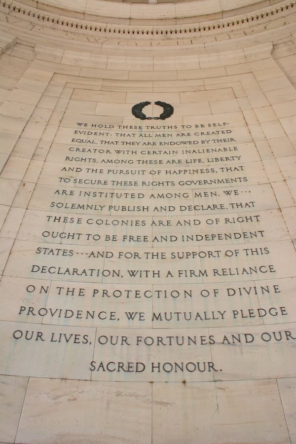 Declaration Of Independence Typed