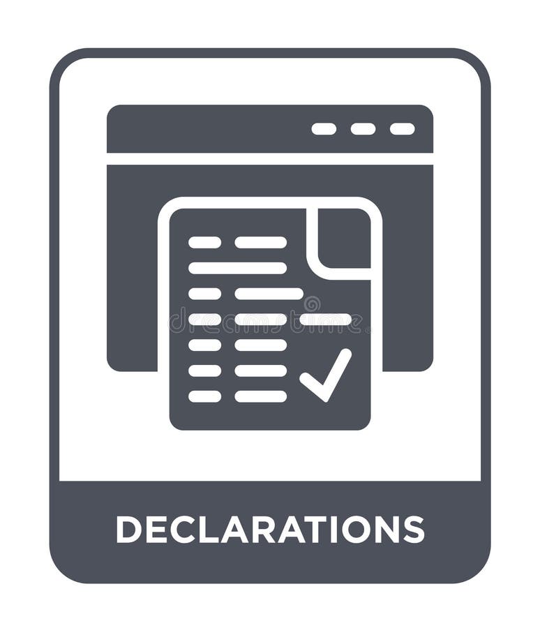 Customs Declaration Form Stock Illustrations – 55 Customs Declaration ...