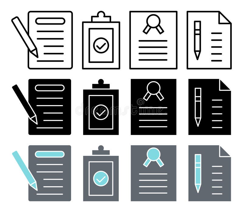 Declarations icon vector stock vector. Illustration of declaration ...
