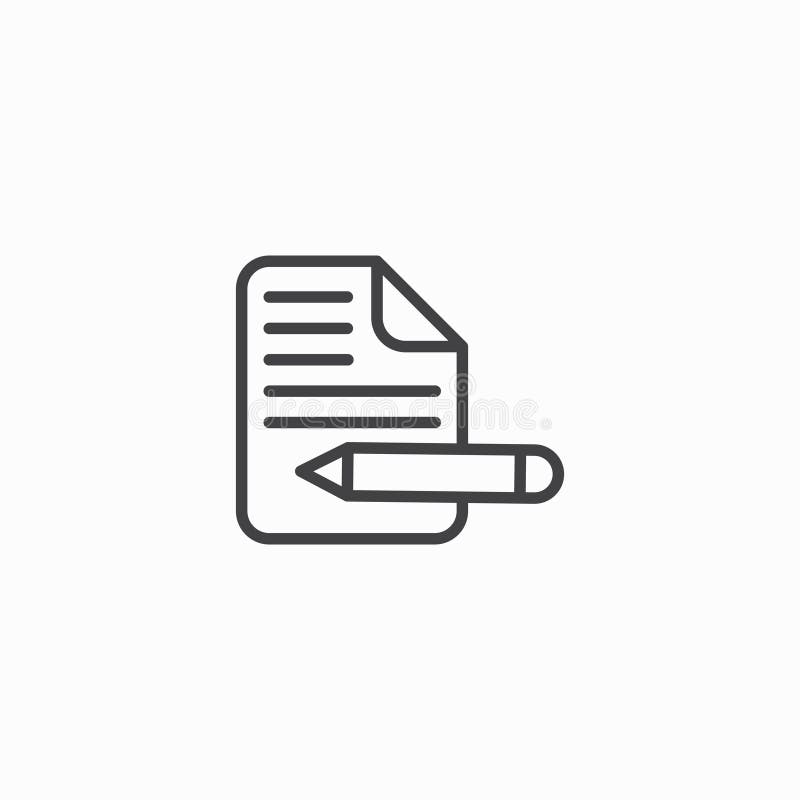 Declarations icon vector stock vector. Illustration of form - 348311707