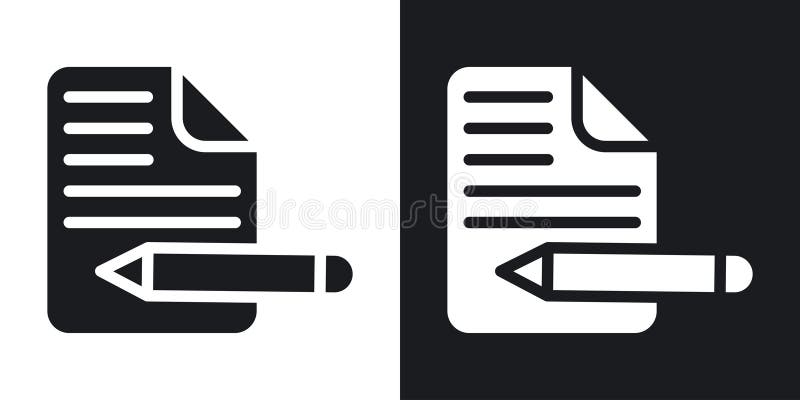 Declarations icon vector stock illustration. Illustration of corporate ...