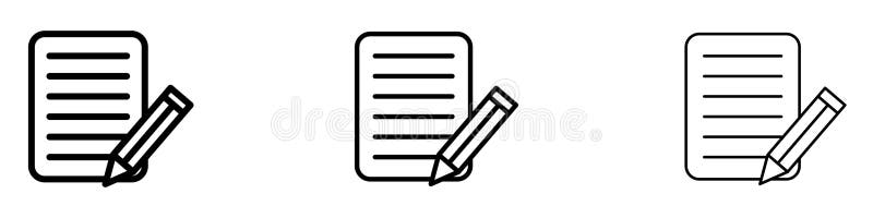 Declarations icon vector stock illustration. Illustration of medicine ...