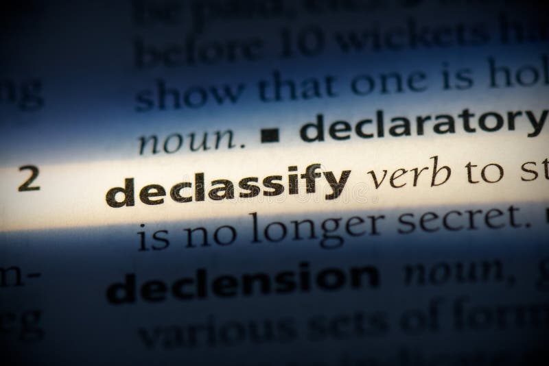 Declassify stock image. Image of page, focus, text, dictionary - 161577507