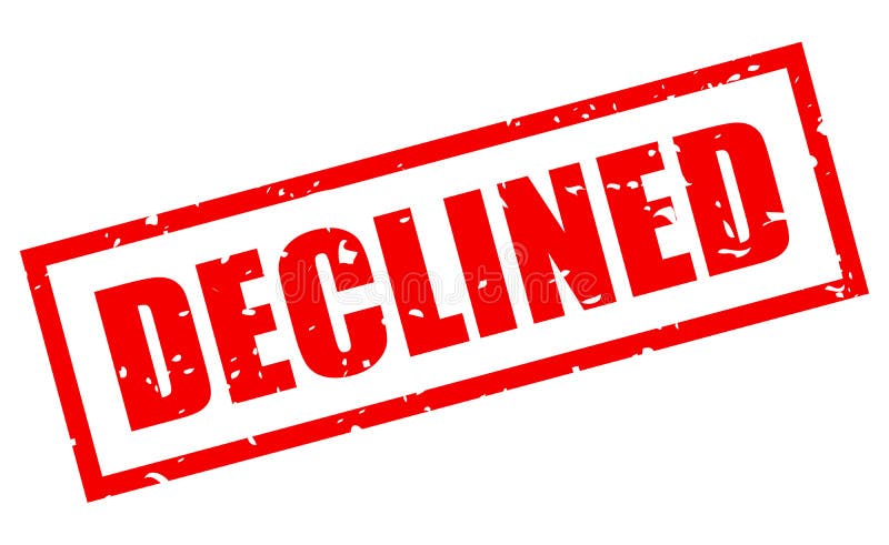 Declined Logo Stock Illustrations – 226 Declined Logo Stock ...