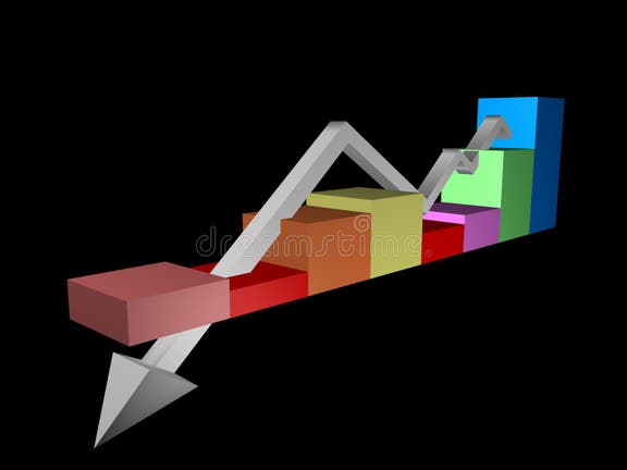 Failing Graph Stock Illustrations – 164 Failing Graph Stock ...