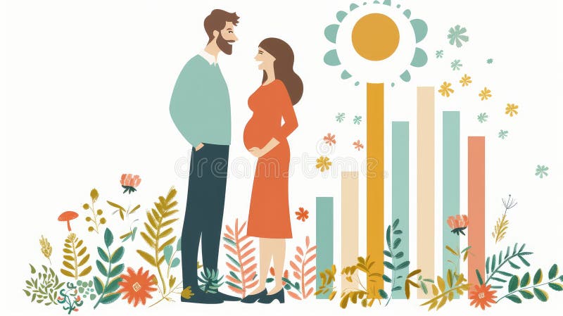 Declining Birth Rates: a Social Challenge Stock Photo - Image of shifts ...