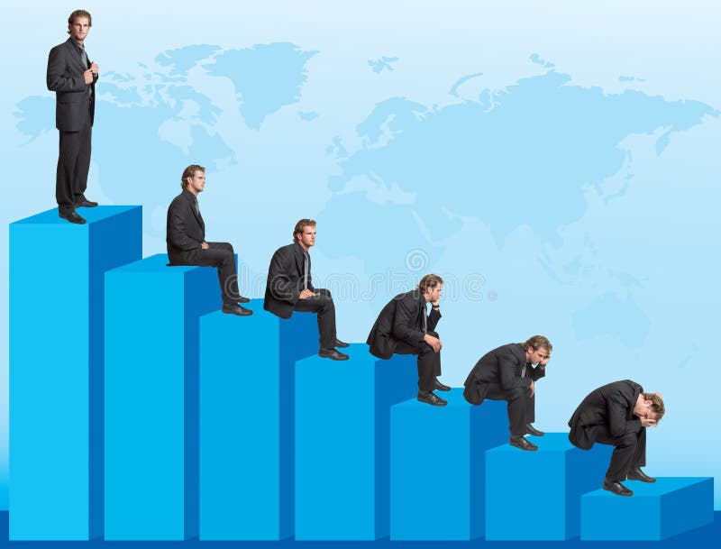 Declining chart stock photo. Image of data, business, figures - 1372688