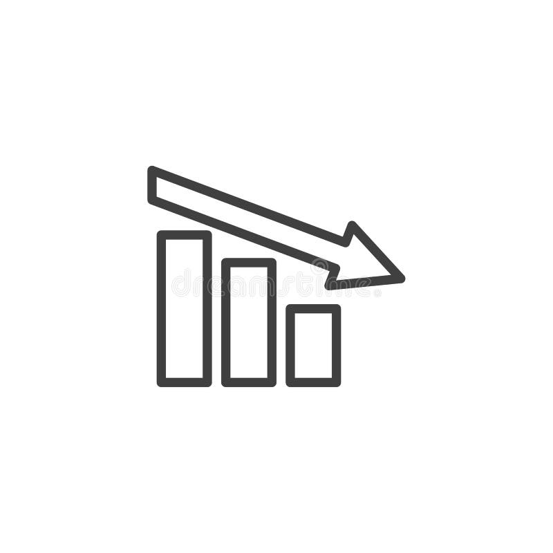 Negative Graph Icon Stock Illustrations – 2,146 Negative Graph Icon ...