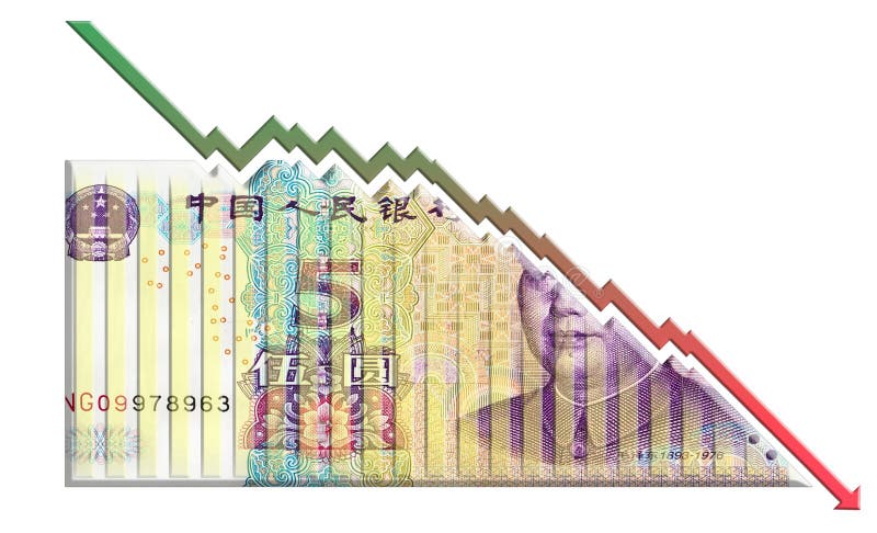 Declining Money Graph stock photo. Image of business - 58935122