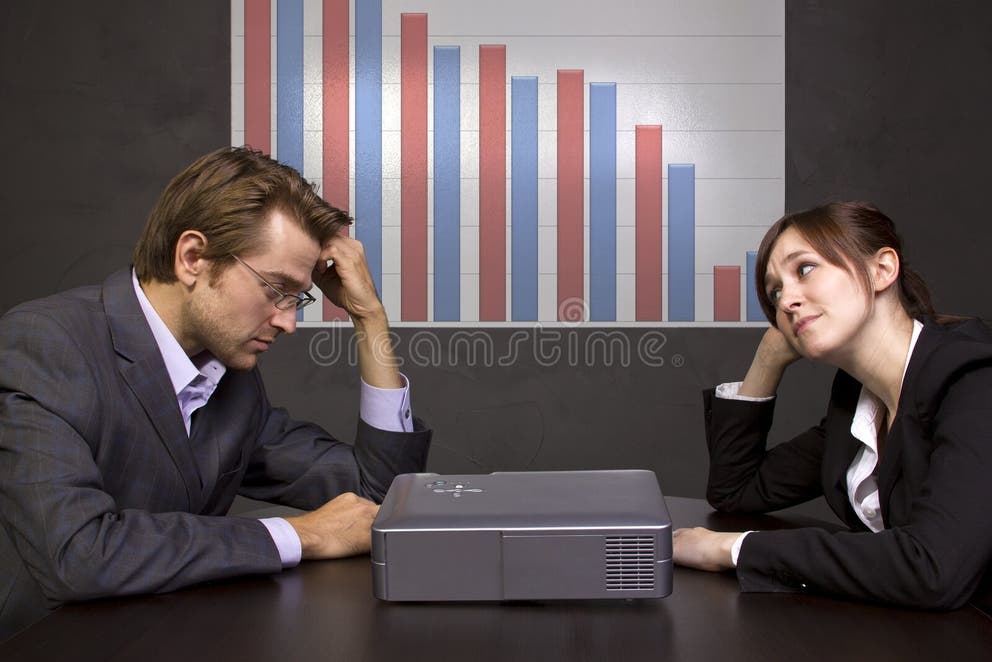 Declining Profits stock photo. Image of colleagues, career - 31925832