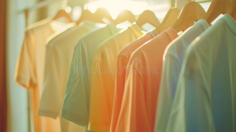 Declutter Your Closet: a Visual Guide To Hanging Shirts on Built-in ...