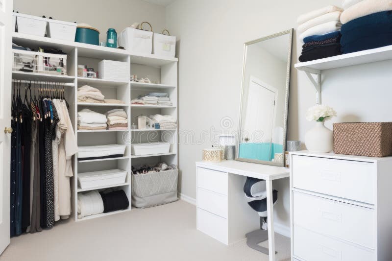 Decluttering Room by Removing Unnecessary Items, Organizing Essentials ...