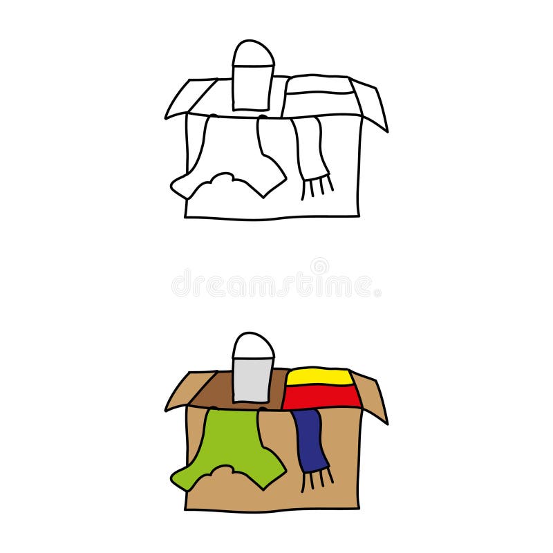 Decluttering 3 stock vector. Illustration of simple - 304582446