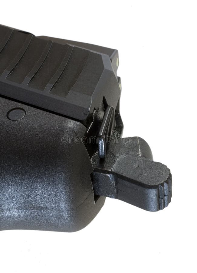 Decocker stock image. Image of weapon, handgun, grey - 19514579