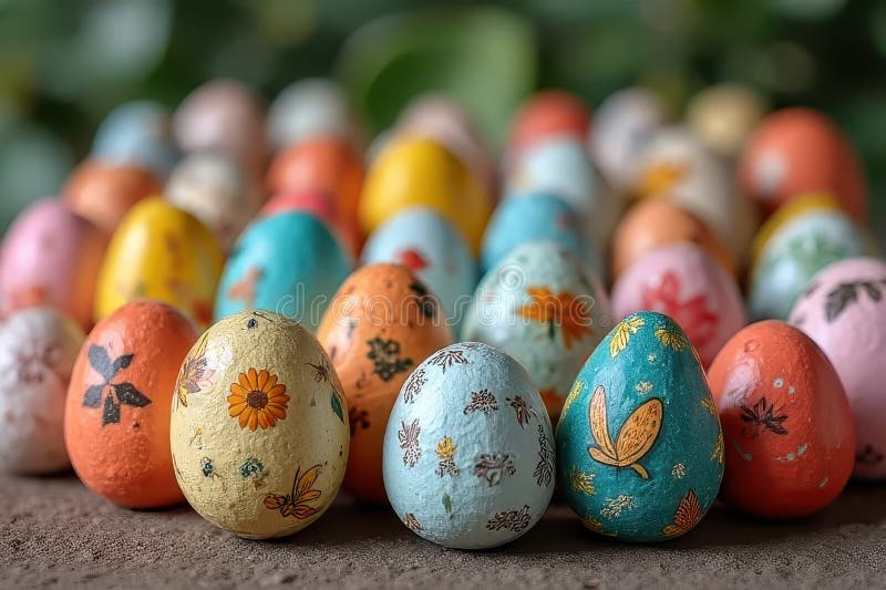 Decoded Artistic Oval Designs: Hidden Message Masterpieces Stock ...