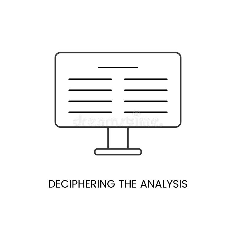 Decoding the Laboratory Analysis of the Line Icon in the Vector ...