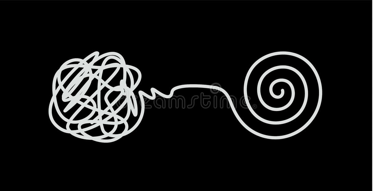 Untangle Mind Stock Illustrations – 596 Untangle Mind Stock ...