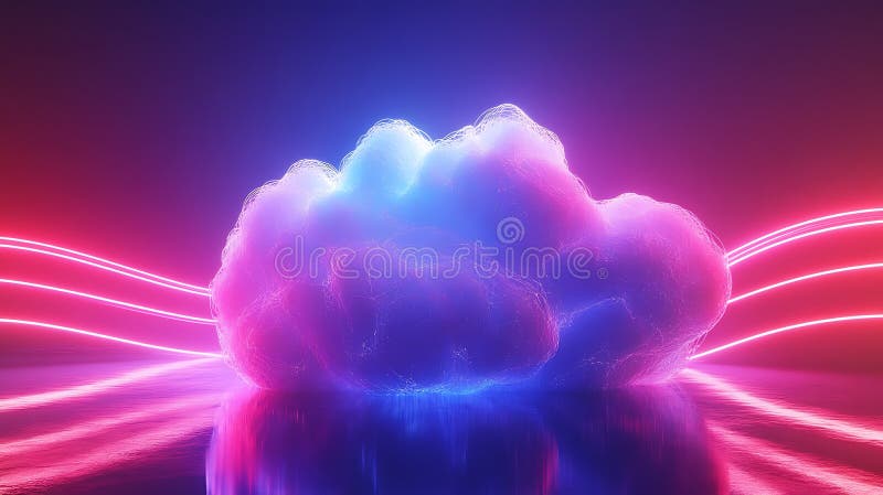 Decoherence in Progress | Luminous Qubit Cloud Losing Definition Amid ...