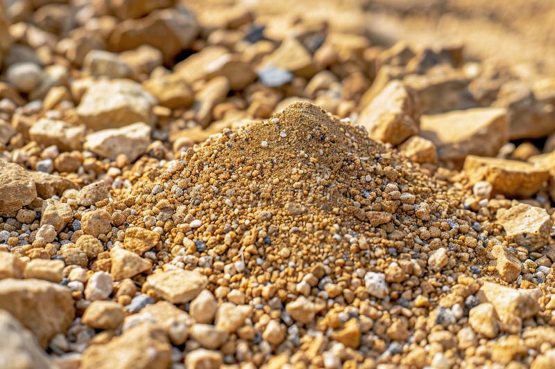 Decomposed Granite Stones Texture Background Stock Photo - Image of ...