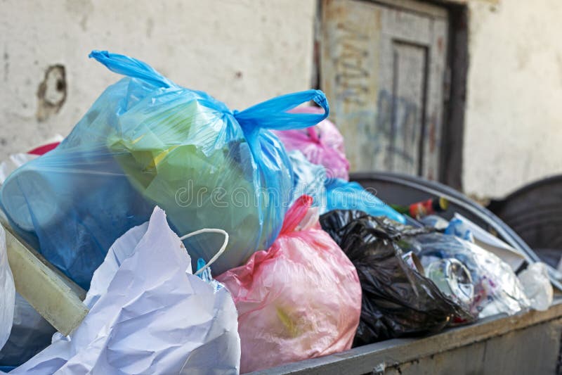 Garbage Bags Can Environment Recyclables Stock Photos - Free & Royalty ...