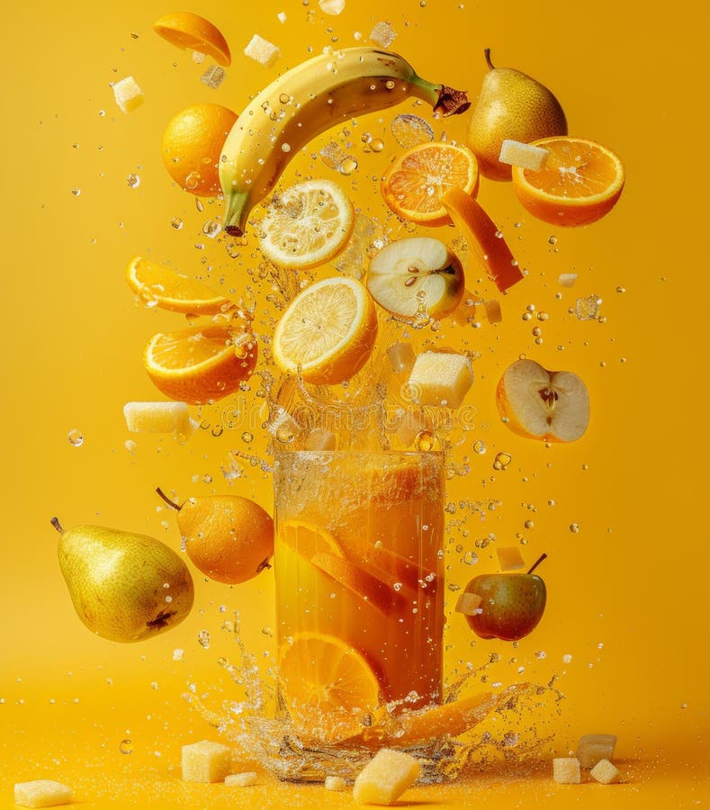 Deconstructed Fruit Stock Illustrations – 204 Deconstructed Fruit Stock ...
