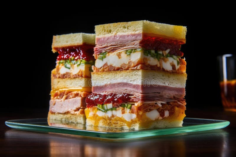 Deconstructed Sandwich Stock Illustrations – 323 Deconstructed Sandwich ...