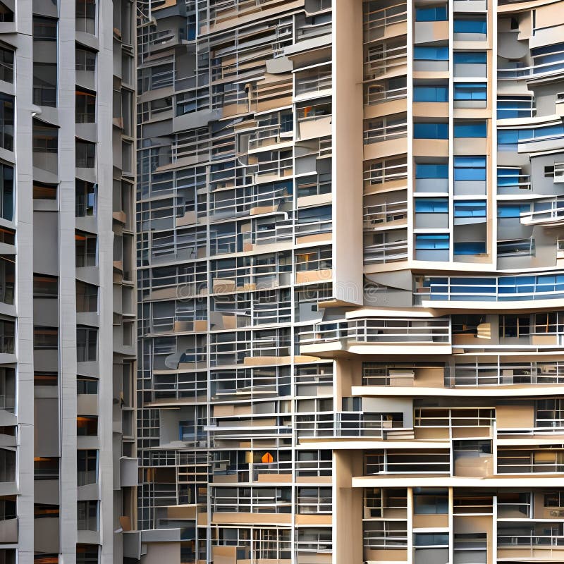 17 a Deconstructivist-style Building with Fragmented Shapes and an ...